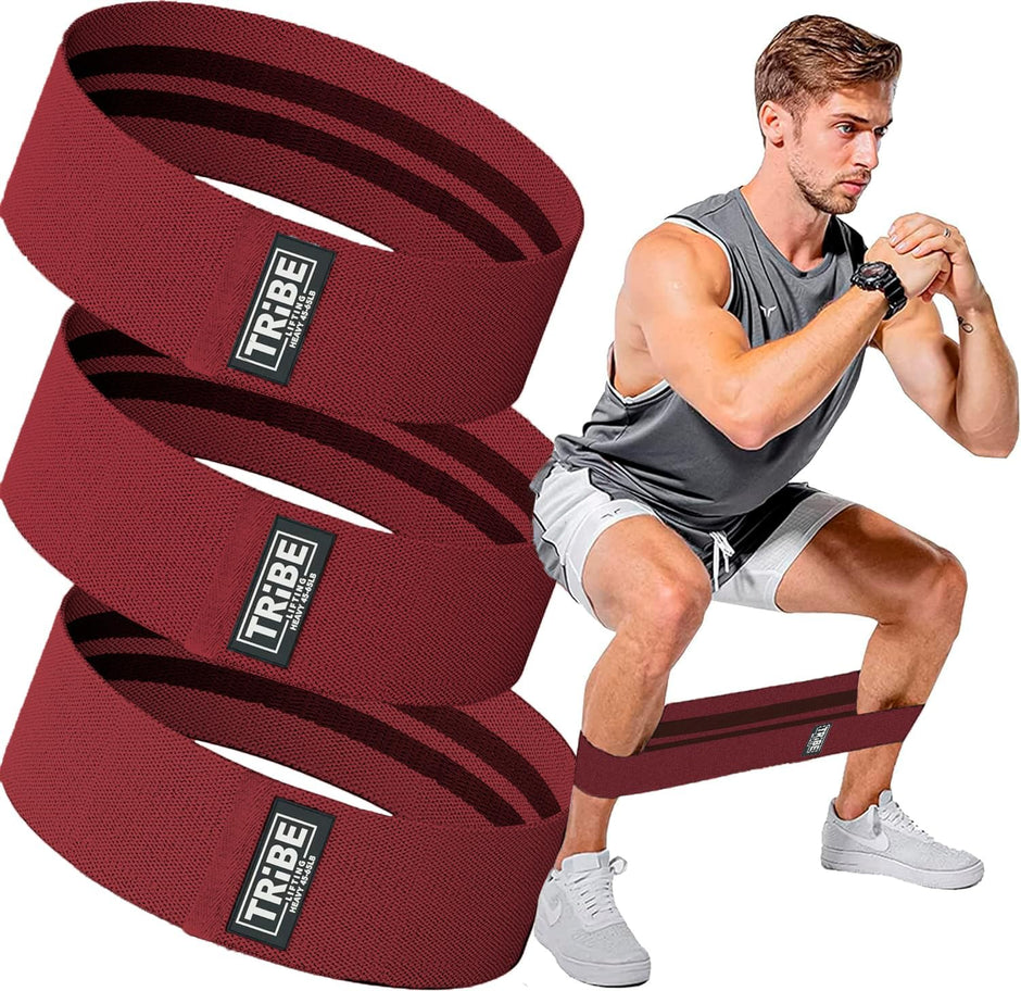 Mini Fabric Resistance Bands – Glute & Leg Workout Bands – Tribe Lifting